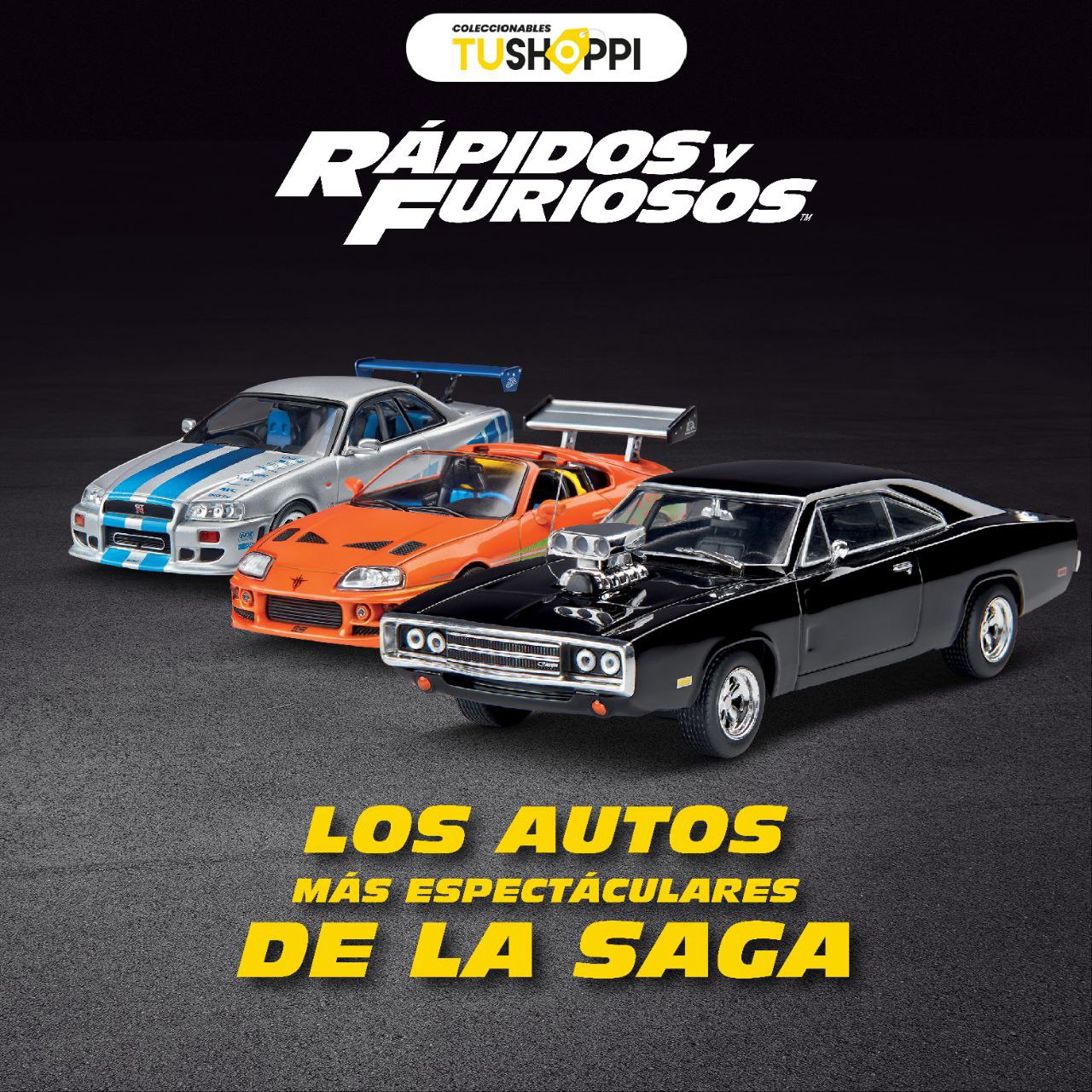 Rápidos y furiosos: Conoce los autos más espectaculares de la saga