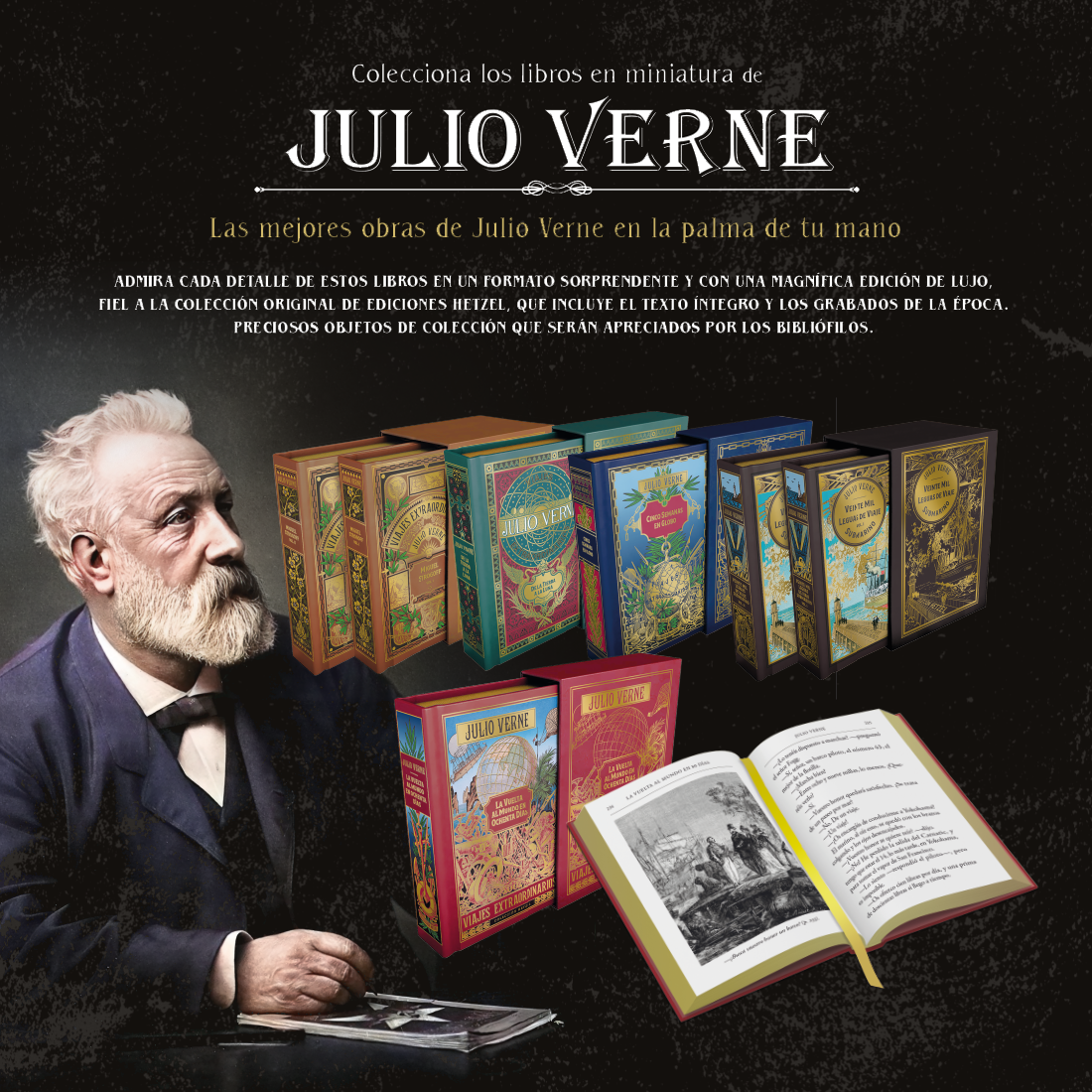 Mini Libros Julio Verne